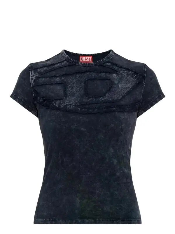 DIESEL® Logo Patch T-shirt - Blue