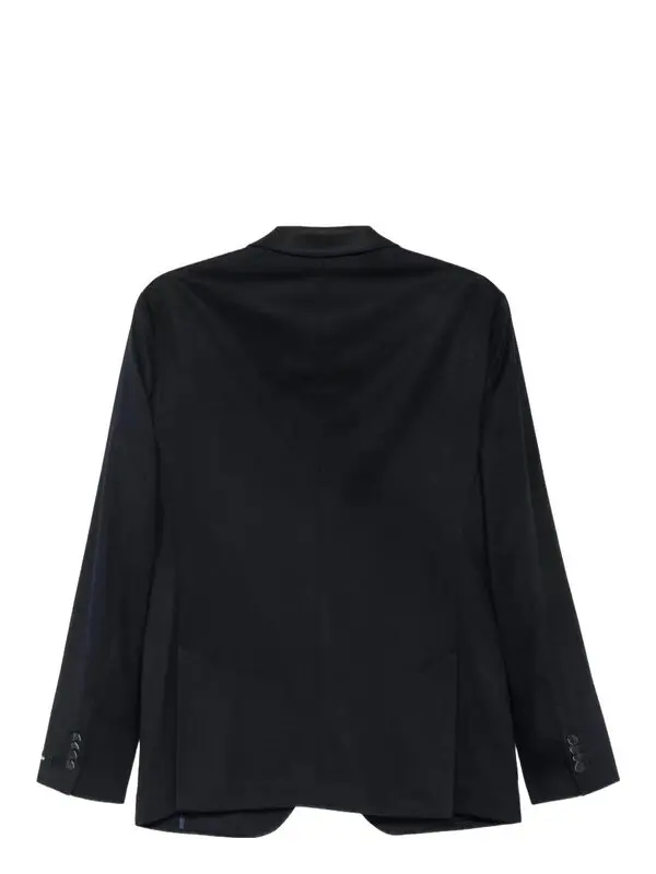 Karl Lagerfeld Smart Single-breasted Notch-lapels Blazer - Black