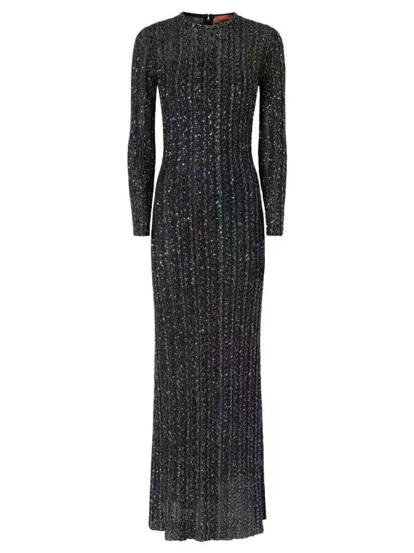 Missoni Sequin-embellished Maxi Dress - Black