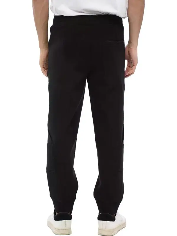 Neil Barrett Drawstring-waist Cotton Cargo Track Pants - Black