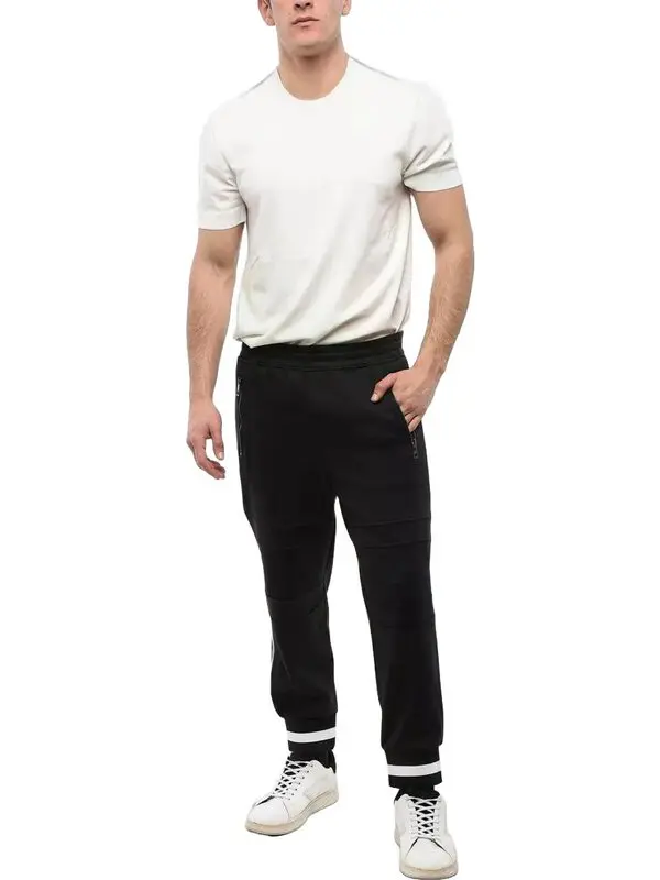 Neil Barrett Modernist Biker Track Pants - Black