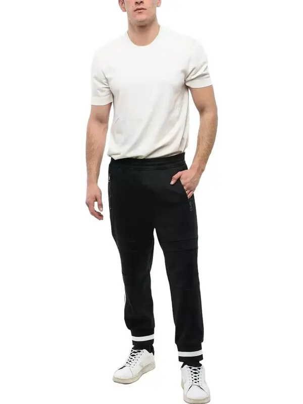 Neil Barrett Modernist Biker Track Pants - Black