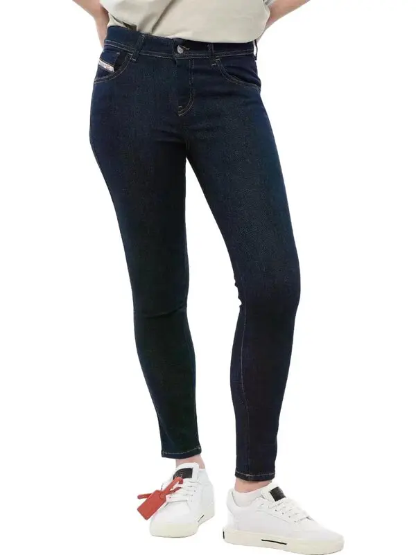 DIESEL® Slandy Super-skinny Jeans - Blue