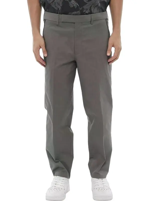 Neil Barrett Slim-fit Elasticated Cuff Trousers - Grey