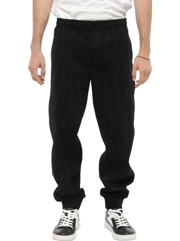 Neil Barrett Loose-fit Track Pants - Black