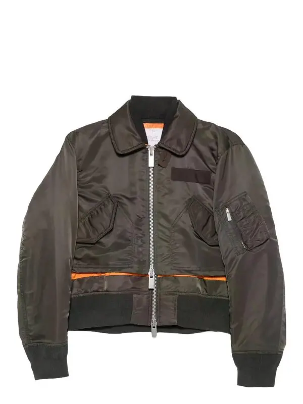 Sacai Layered Design Jacket - Green