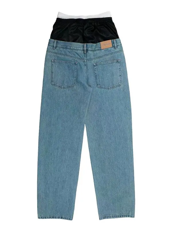 AWGE Harlem Layered Jeans - Blue