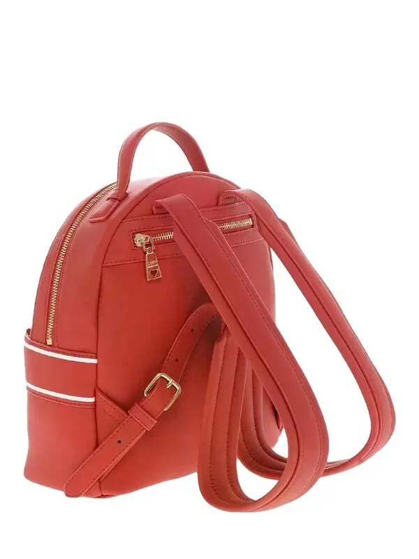 Moschino Love Logo-print Backpack - Red