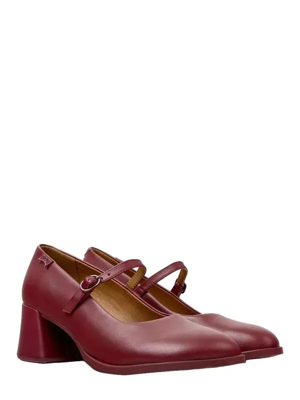 Camper Kora Buckle-strap Pumps - Red