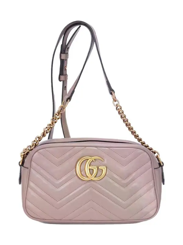 Gucci Gg Marmont Shoulder Bag - Neutrals