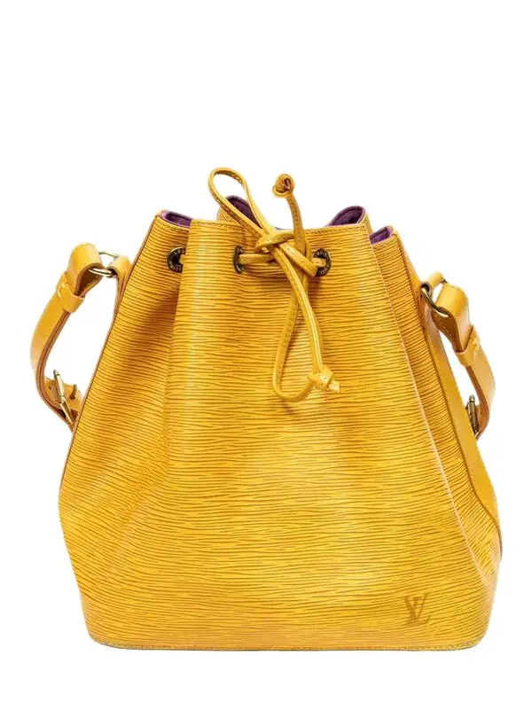LOUIS VUITTON Noe Pm Bucket Bag - Yellow