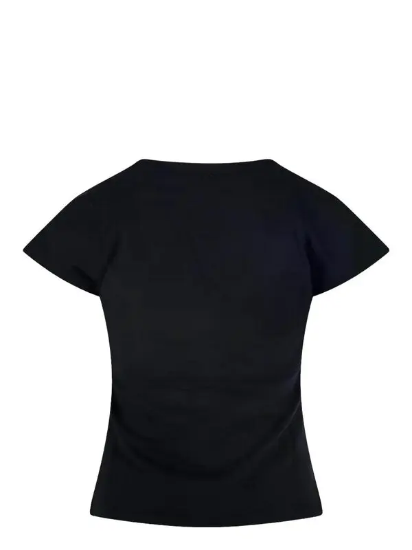 MARANT ETOILE Nadrine Wrap T-shirt - Black