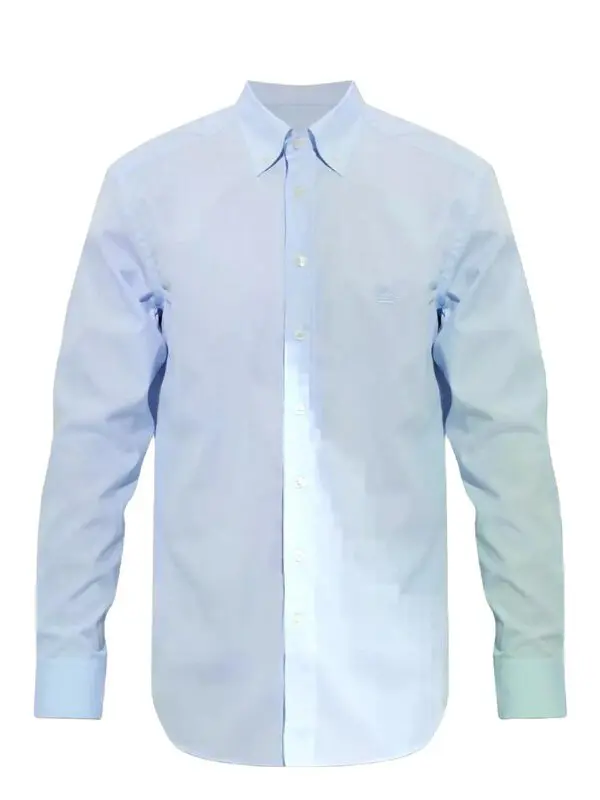 Etro Button-down Collar Long-sleeve Shirt - Blue
