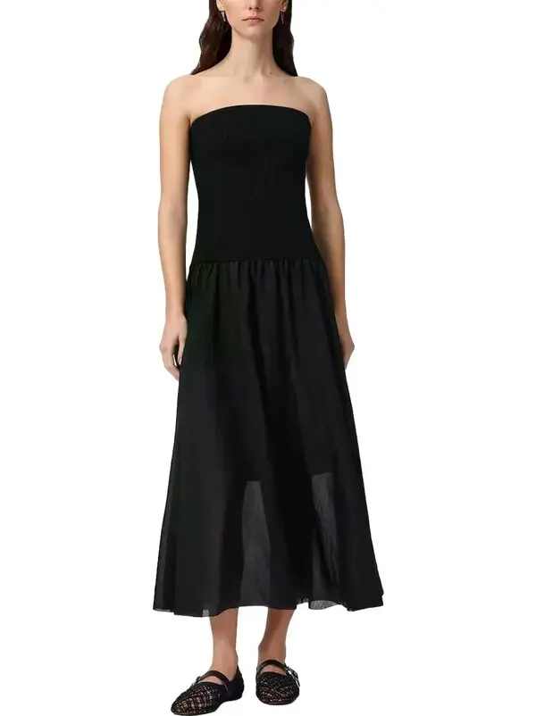 ALLSAINTS Tegan Midi Dress - Black