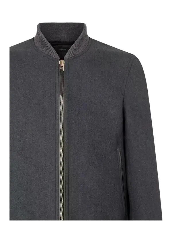TOM FORD Zip-up Bomber Jacket - Grey