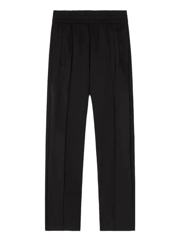 Palm Angels Logo-print Track Trousers - Black