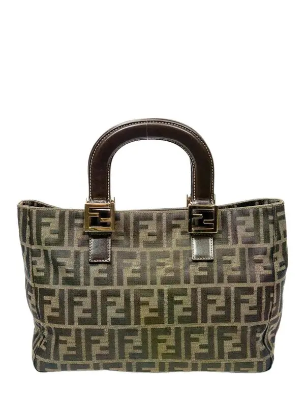 Fendi Small Zucca-pattern Tote Bag - Brown