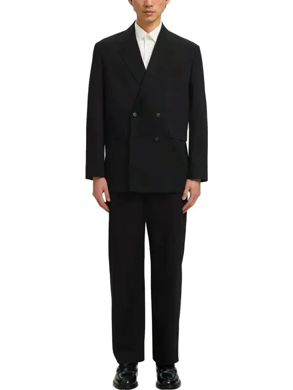 SELECTED Tailored Loose-fit Trousers - Black