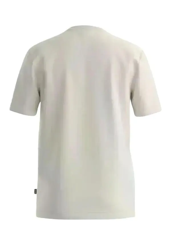 BOSS Logo-print Cotton T-shirt - Neutrals
