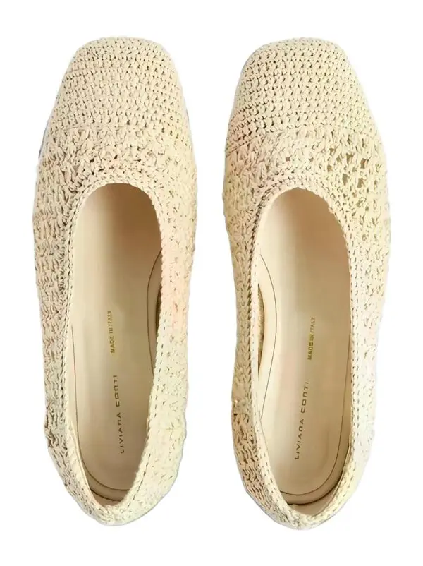 Liviana Conti Marta Ballet Flats - Neutrals