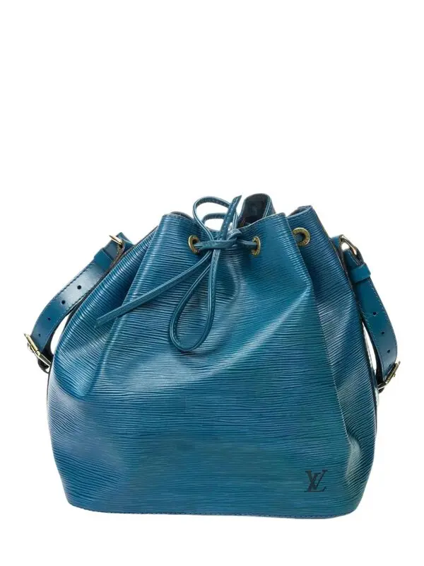 LOUIS VUITTON Noe Epi Pm Bucket Bag - Blue