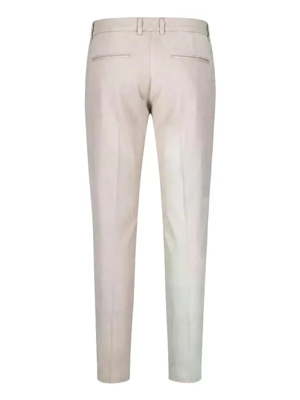 BE ABLE Pressed Crease Tailored Trousers - Neutrals