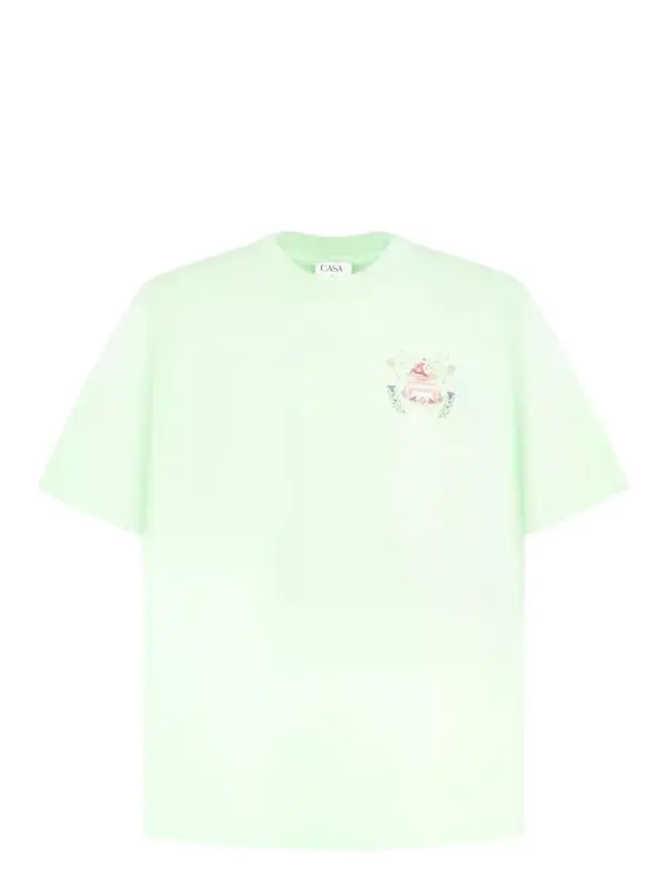 Casablanca Graphic-print T-shirt - Green