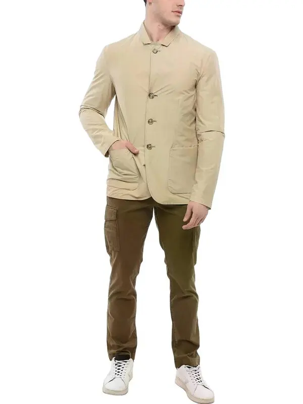 Woolrich Button-fastening Patch-pocket Jacket - Neutrals