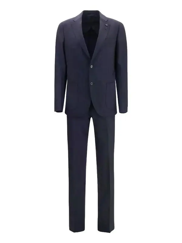 LARDINI Single-breasted Tailored Suit - Blue