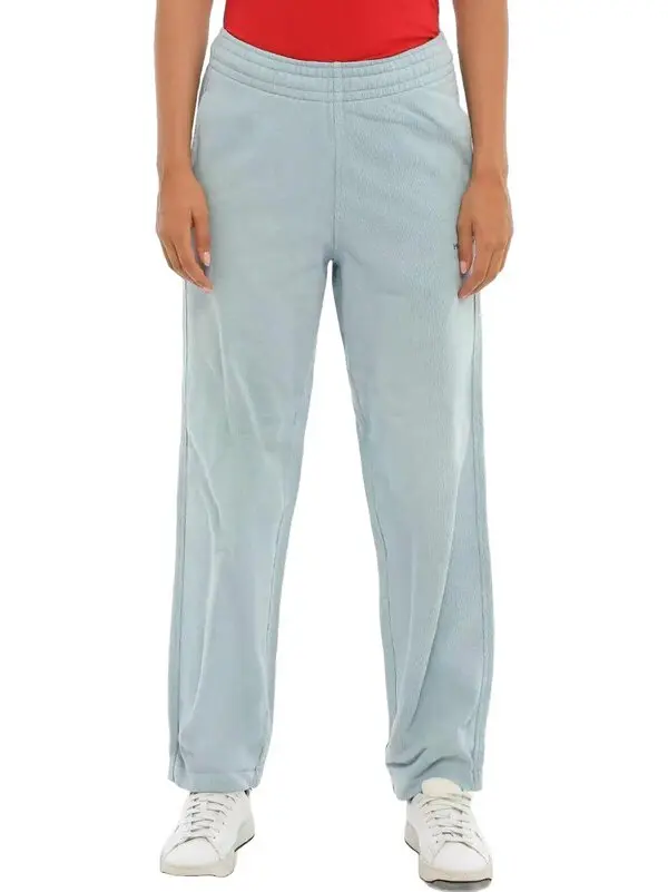 HOLZWEILER Logo Print Brushed Finish Track Pants - Blue