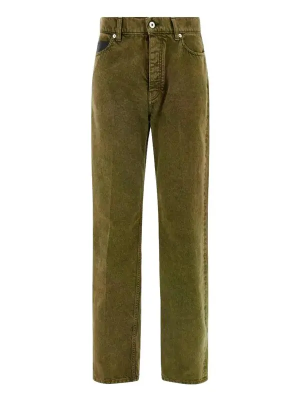 FERRAGAMO Five-pocket Jeans - Green