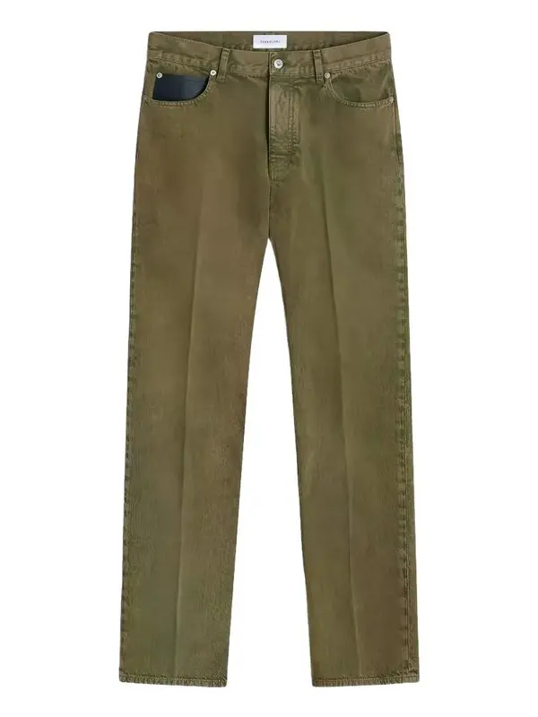 FERRAGAMO Five-pocket Jeans - Green