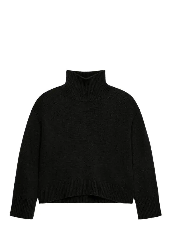 Givenchy Oversized Turtleneck Jumper - Black