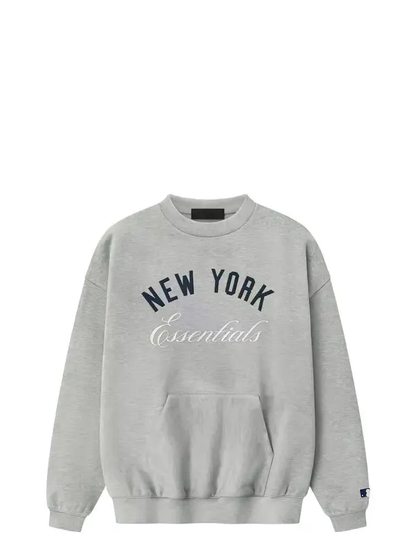 Fear Of God Essentials Logo Print Sweatshirt - Grey