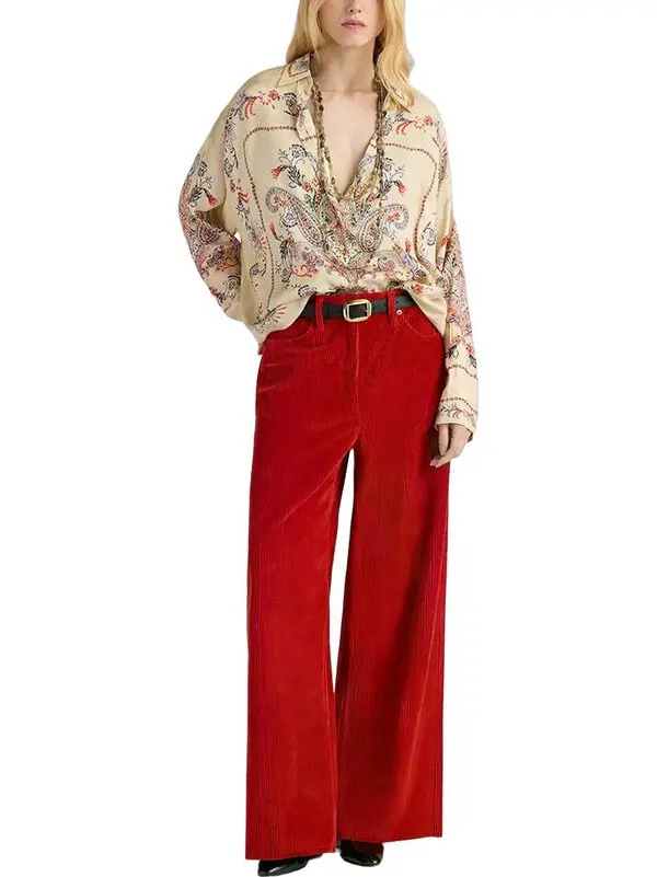 Momoni Pitanga Bis Printed Shirt - Neutrals