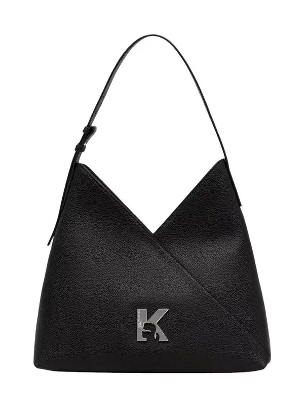 Karl Lagerfeld Logo-plaque Tote Bag - Black