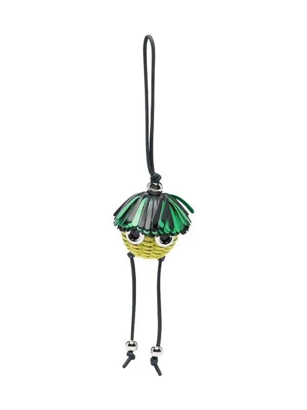 Loewe Apple Puppet Bag Charm - Green