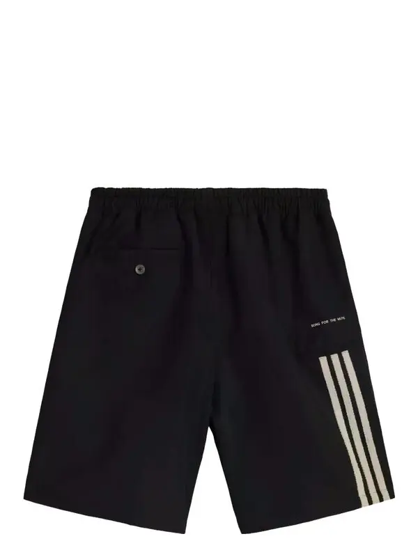 Adidas Song For The Mute 3-stripe Shorts - Black
