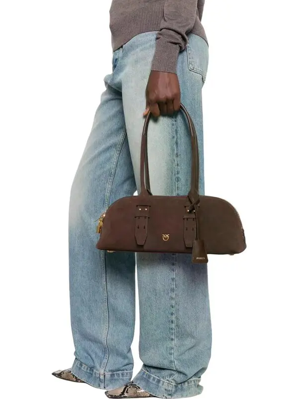 Pinko Escape Tote Bag - Brown