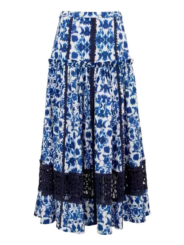 Clea Armina Maxi Skirt - White