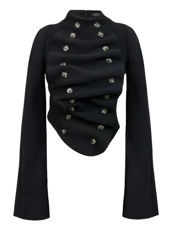 A.W.A.K.E. Mode Bib-front Structured Jacket - Black