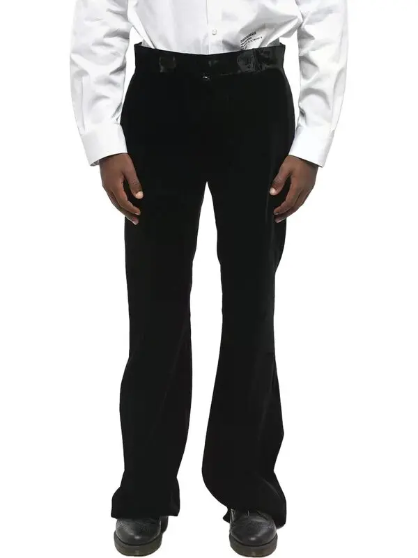 Dsquared2 Side-pocket Velour Trousers - Black