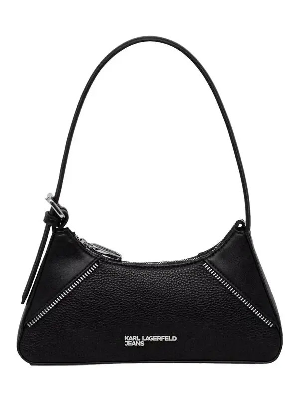 Karl Lagerfeld Small Rebel Shoulder Bag - Black