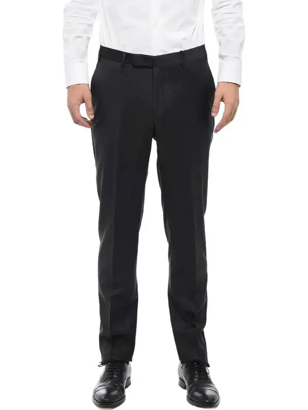 Corneliani Tailored Trousers With Pressed Creases - Grey