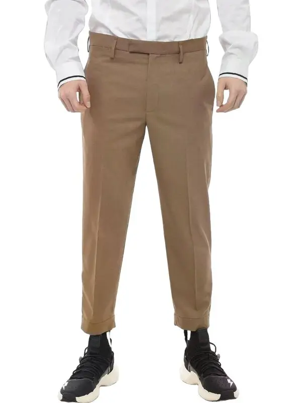 Neil Barrett Jamie Slim-fit Trousers - Brown