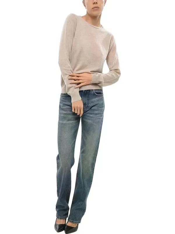 Malo Crew Neck Sweater - Neutrals