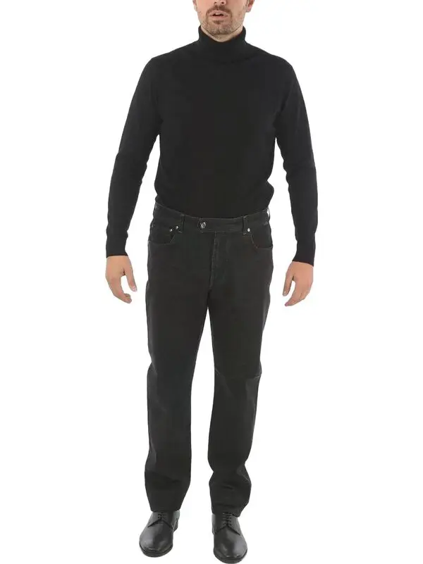 Corneliani Straight-leg Jeans - Black