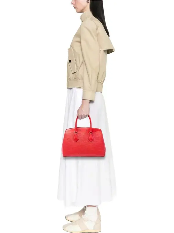 LOUIS VUITTON Epi Leather Satchel - Red