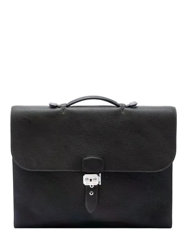 Hermès Sac À Depeches Verso 38 Business Bag In Togo Leather - Brown
