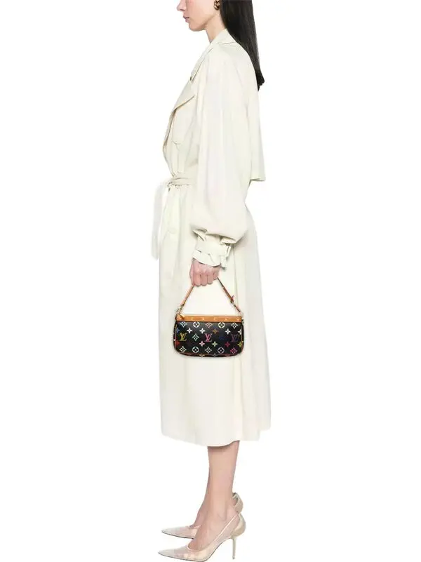 LOUIS VUITTON Monogram Multicolore Pochette Accessoires Shoulder Bag - Black